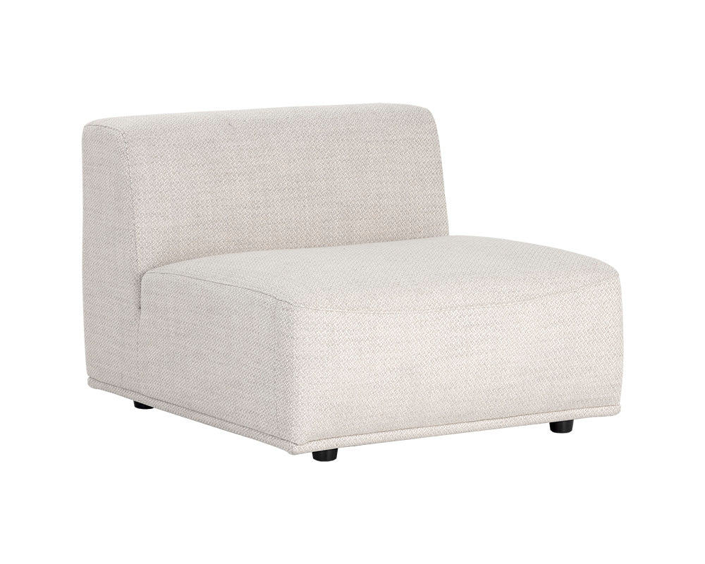 Darren Modular - Armless Chair - Moto Stucco - Urban Manor
