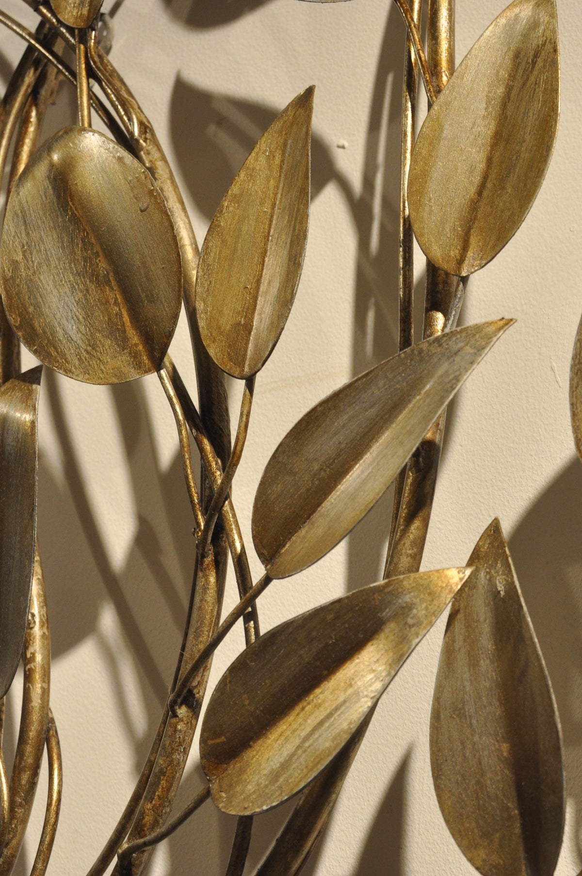 Platinum Leaves Wall Art