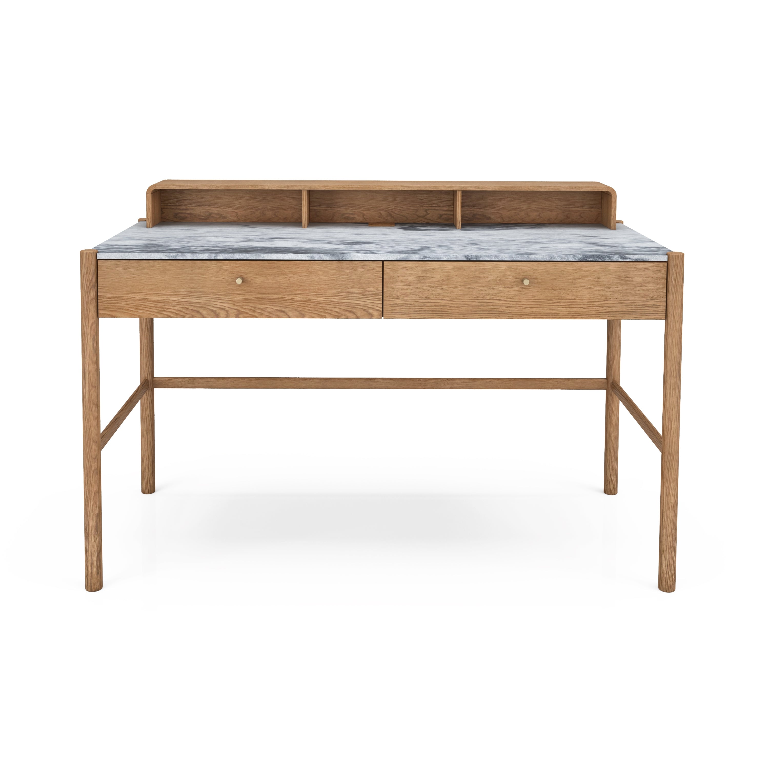Jules Writing Desk with Hutch - Urban Manor